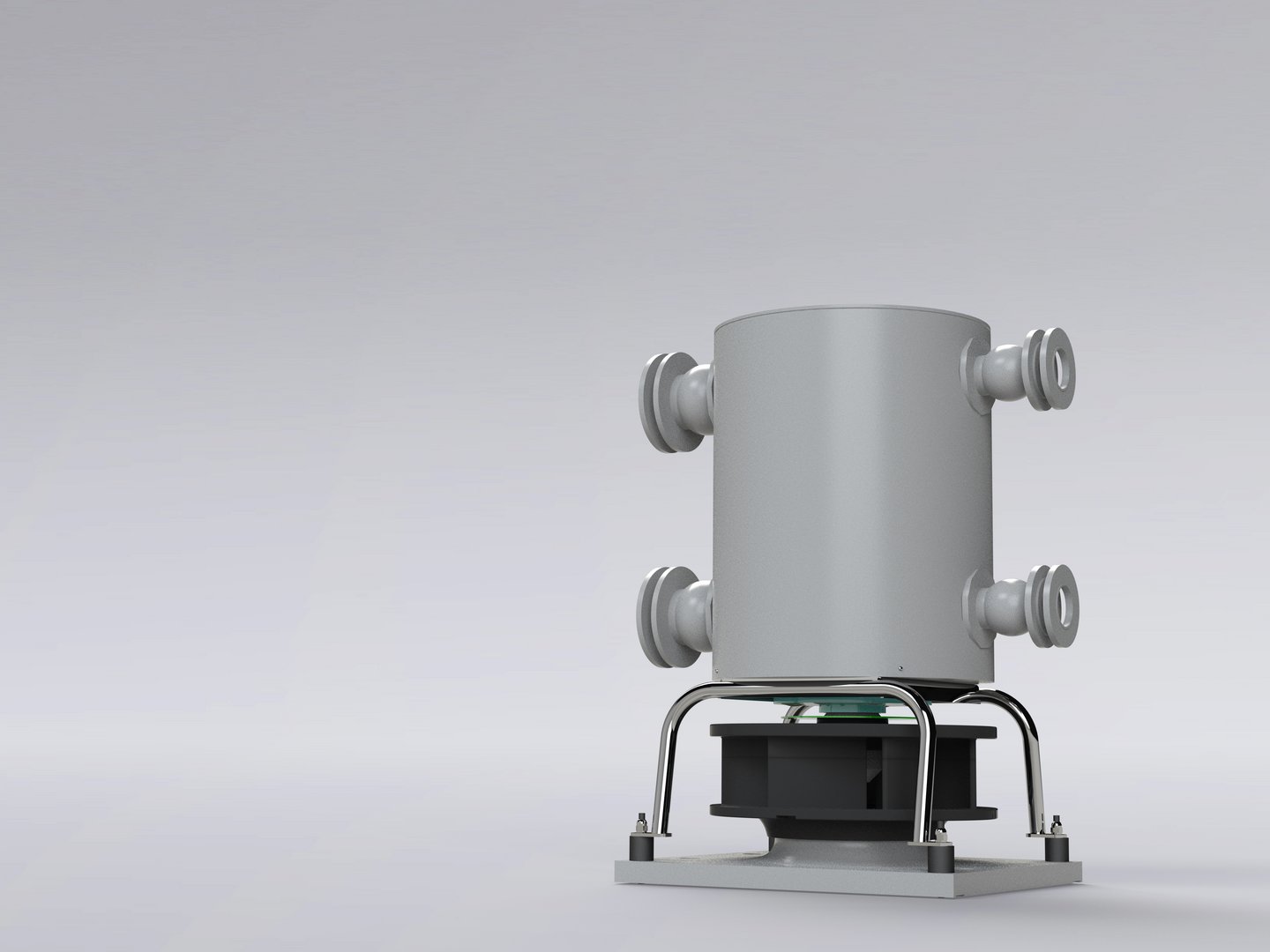 Colasit | CRVS radialfläkt i plast för korrosiva medier